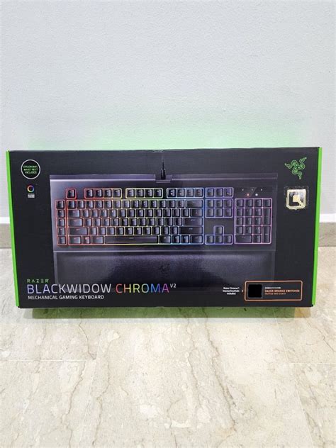 Razer Blackwidow Chroma V2 Keyboard Computers And Tech Parts And Accessories Computer Keyboard On