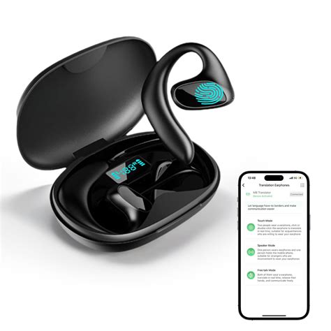 M8 Language Translator Earbuds Headset That Supports Translation Into