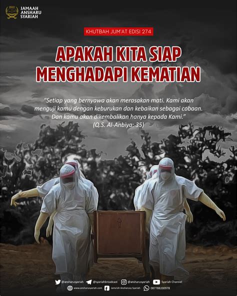 Apakah Kita Siap Menghadapi Kematian Jamaah Ansharu Syari Ah