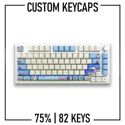 75 Keyboard Custom Keycaps Ansi 82 Keys Goblintechkeys