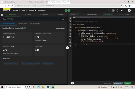 Rupesh Kumar Kuraganti On Linkedin Geekstreak2024 Geeksforgeeks