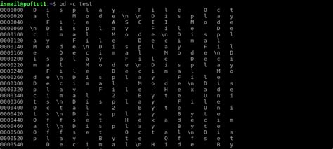 linux日志转储 Linux od命令教程其中包含转储文件八进制数字格式的示例 CSDN博客