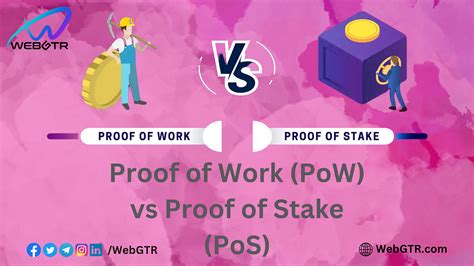 Proof Of Work Pow Vs Proof Of Stake Pos By Webgtr Medium