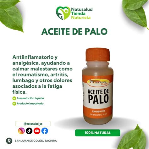 Aceite De Palo Recette Remedio De La Abuela