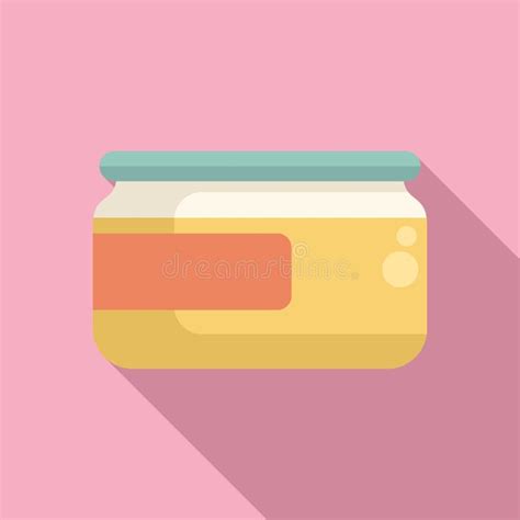 Glass Jar With Metal Lid Containing Food Product Is Being Stored Stock