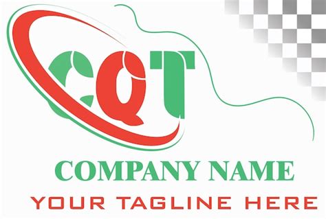 Premium Vector Cqt Letter Logo Design