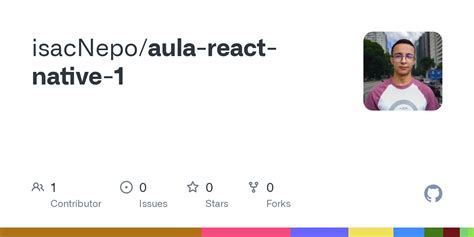 Github Isacnepoaula React Native 1