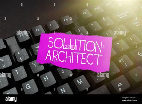 Conceptual Caption Solution Architect Concept Meaning Design