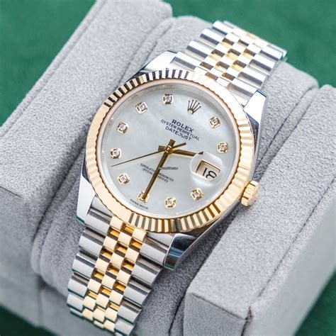 Rolex Datejust 41 Jubilee Two Tone Mother Of Pearl For 19 000