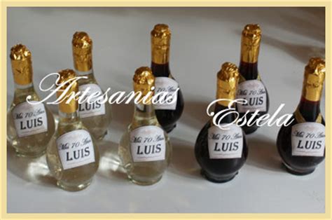 Souvenirs Botellitas De Vino Personalizadas Artesanias Estela