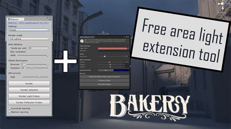 Unity Editor Tool For Easy Area Light Placement Youtube