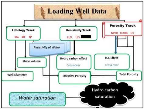2 Work Flow For Petrophysical Analysis Download Scientific Diagram
