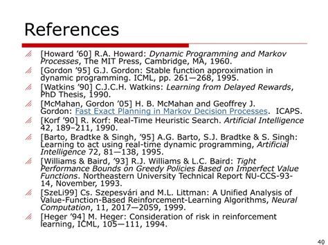 Ppt Reinforcement Learning Dynamic Programming Powerpoint