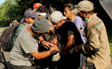 Video Así fue el enfrentamiento entre migrantes y la Guardia Nacional