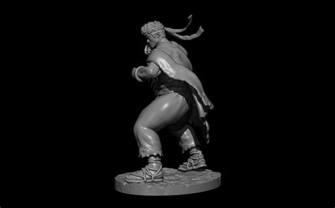 Stl File Street Fighter 2 Ryu Fan Art 🎨 ・3d Printer Model To Download