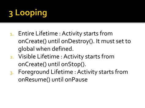 android activity ppt download
