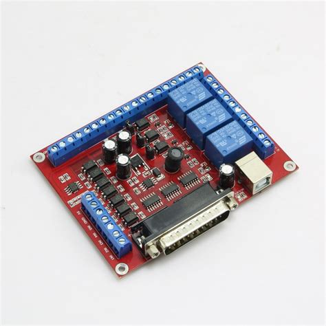 DIY CNC Axis MACH Engraving Machine Interface Breakout Board USB PWM Spindle Free Shipping
