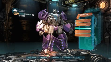 Quake 22 Image Transformers Fall Of Cybertron Cosmetic Mod 1 0 For