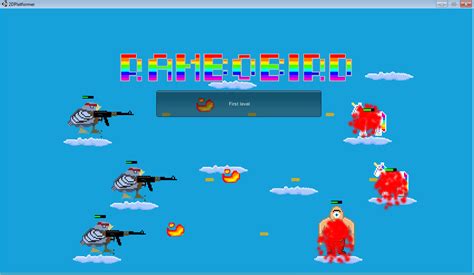 2d Shooter Game Called Shooterbird Pixel Art Unity Forum