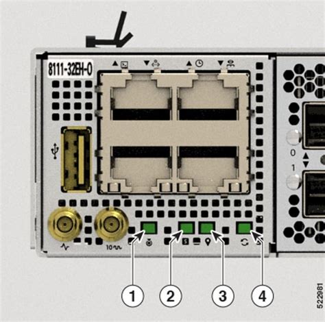 Hardware Installation Guide For Cisco 8100 Series Routers Leds [cisco 8000 Series Routers] Cisco