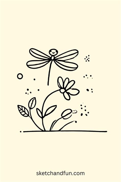 39 Easy Cute Dragonfly Drawing Ideas Sketch And Fun
