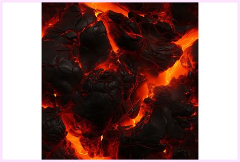 Magma Texture Seamless Pattern Graphic By Forhadx5 · Creative Fabrica