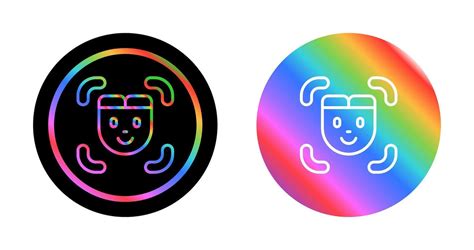Facial Recognition Vector Icon 40001356 Vector Art At Vecteezy