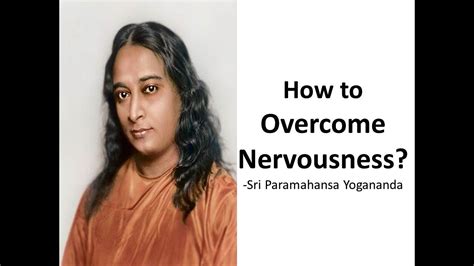 How To Overcome Nervousness YouTube