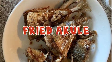 How To Cook Simple Akule Bigeye Scad Recipe Local Favorite Youtube