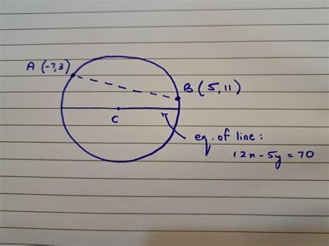 [as Coordinate Geometry] Equation Of Circle R Homeworkhelp