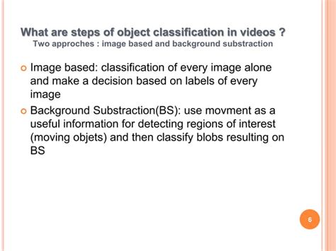 Object Classification In Far Field And Low Resolution Videos Pptx Technology And Computing