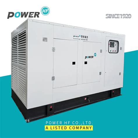 10kva 3000kva 1500kw 1875kva 50hz Phase3 Water Cooling Soundproof