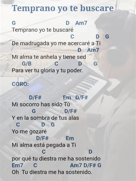 Temprano Yo Te Buscaré — Marcos Witt Acordes 🎹 Acordes Chords