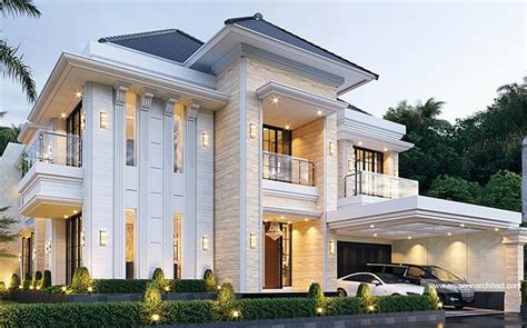 Video 3D Desain Rumah Klasik Modern 1 Lantai Bapak INR 1393