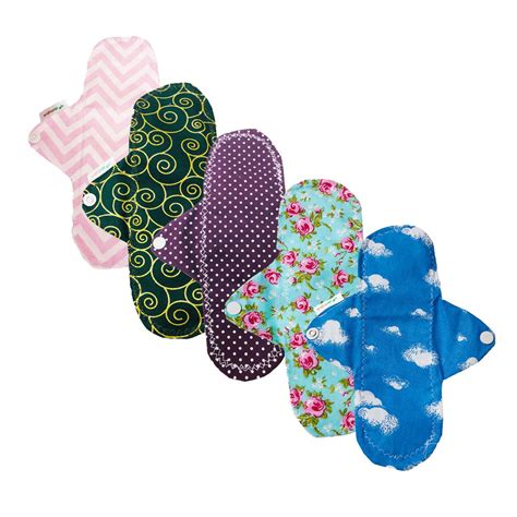 Kit Absorvente Menstrual De Pano Reutilizável Ekological
