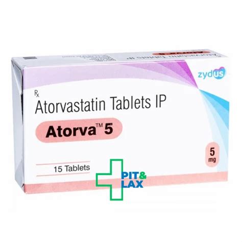 Atorvaatorvastatin 5 Mg Tablet At ₹ 110box Atorvastatin Tablet In