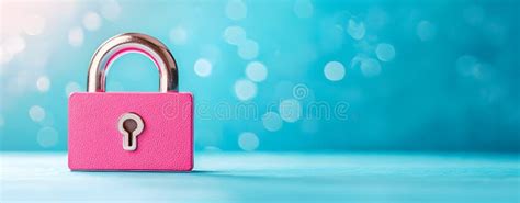 Secure Online Experience Is Essential And This Pink Padlock Symbolizes Importance Of Using Vpn