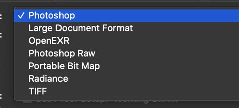 Solved P Photoshop 224 Missing Save As Formats From T Adobe