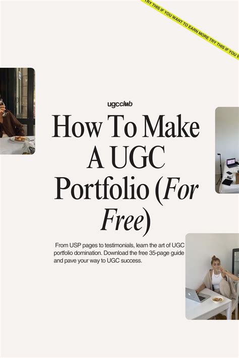 Ugc Portfolio Artofit
