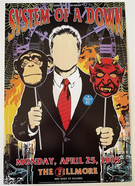 System Of A Down Poster