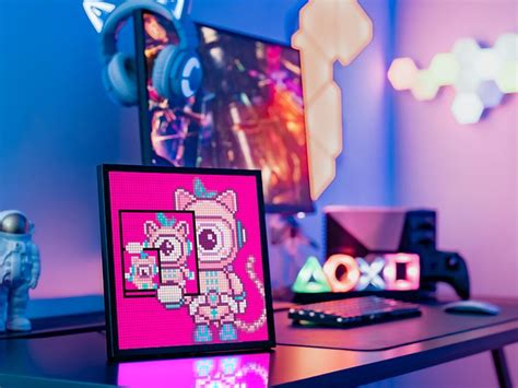 Pixel Cloud Digital Frame Control Your Decor