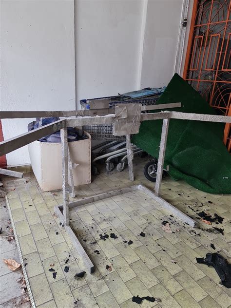 Racing Driving Simulator Flight Simulator Triple Monitor Gaming Stand Full Stainless Steel New