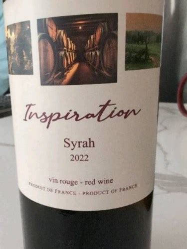 Inspiration Syrah Vivino US