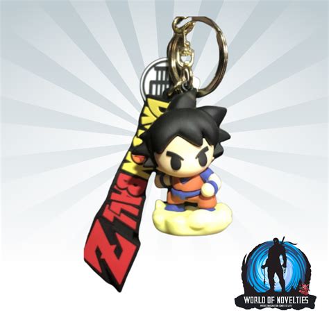Goku Keychain On Nimbus Small World Of Novelties