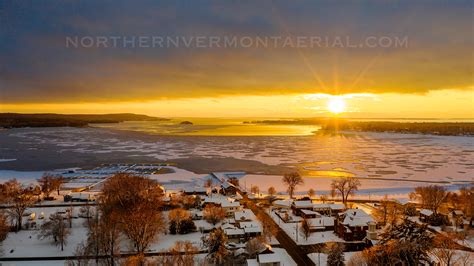 Northern Vermont Aerial Photography Uav St Albans Vermont