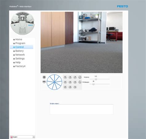 Robotino Web Interface RobotinoWiki
