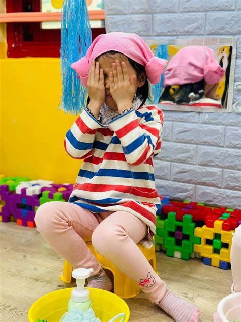 목욕탕놀이 ㅡ 오이마사지 달님반 삼천포 큰별어린이집