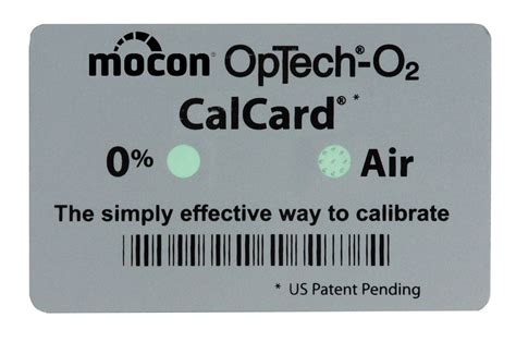Optech O2 Platinum Calcard