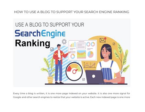 PPT How To Use A Blog To Support Your Search Engine Ranking