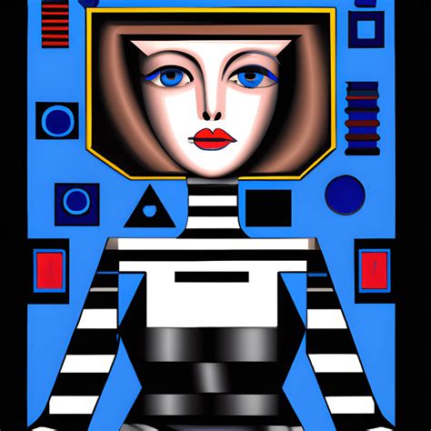 Postmodern Graphic Design A Warholinspired Woman Press · Creative Fabrica